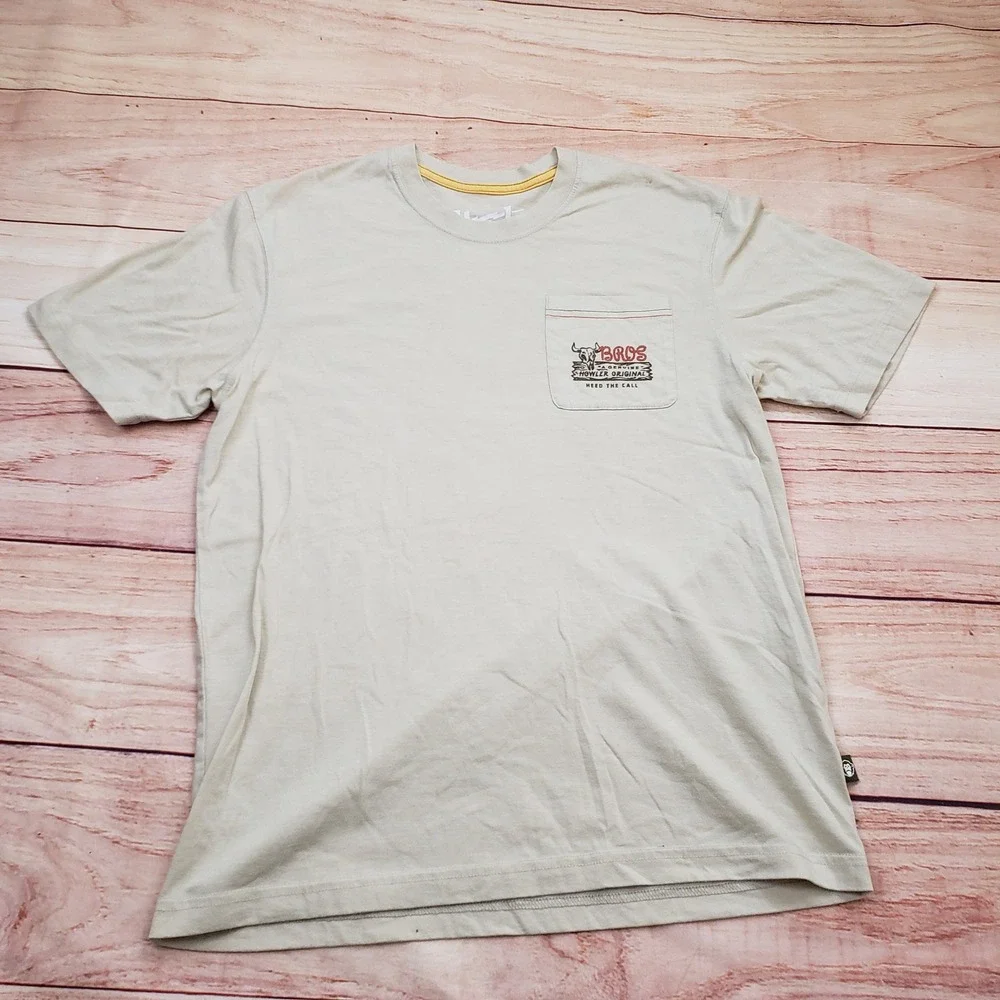 Howler Brothers | Shirts | Howler Brothers Shirt Mens Medium Tan Brown ...